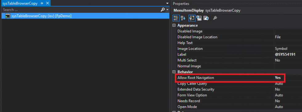How to Continue to Use the Table Browser Functionality Within D365FO ...