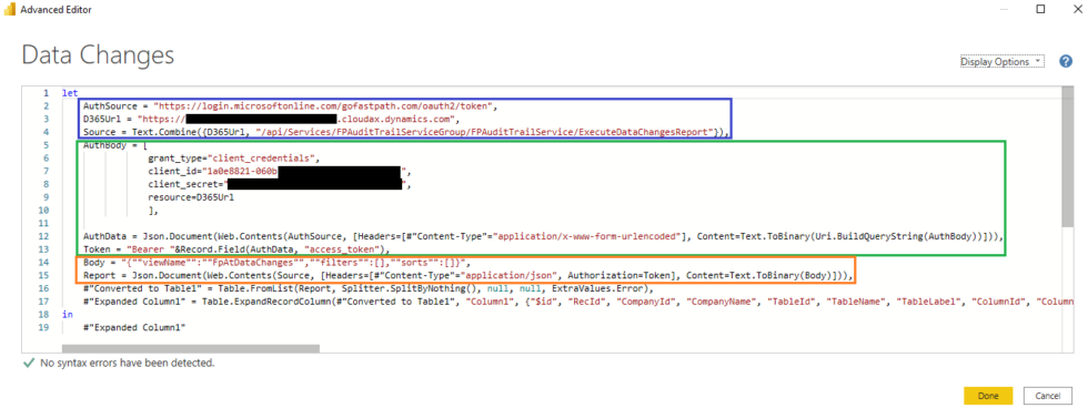 How to Connect Power BI to D365FO Service Operation Endpoint - Alex Meyer