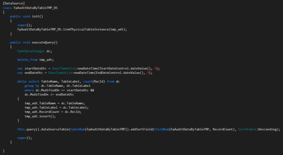 How to Use Temp Tables as Grid Datasources for Data Analytics in D365FO - Alex Meyer