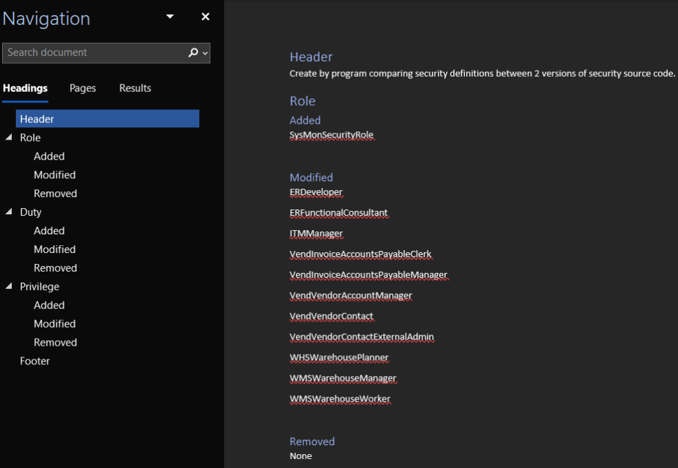 Comparing D365FO Security Between Versions - Alex Meyer