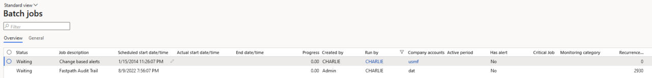 How to Handle Batch Jobs When Disabling or Deleting a User in D365FO ...