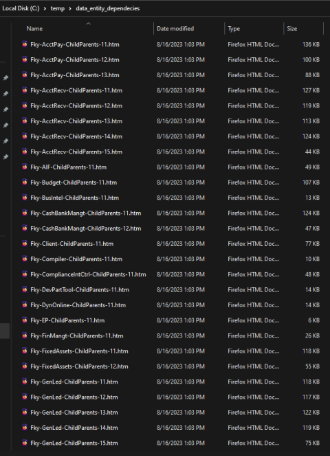 D365FO Data Entity Metadata - Alex Meyer