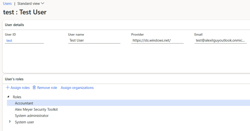 How to Test Role Access Without a Test Account in D365FO - Alex Meyer